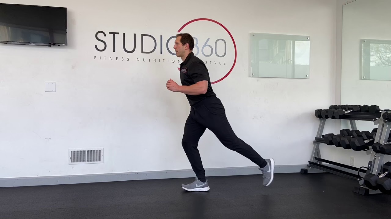 Forward + Reverse Lunge Combo - YouTube