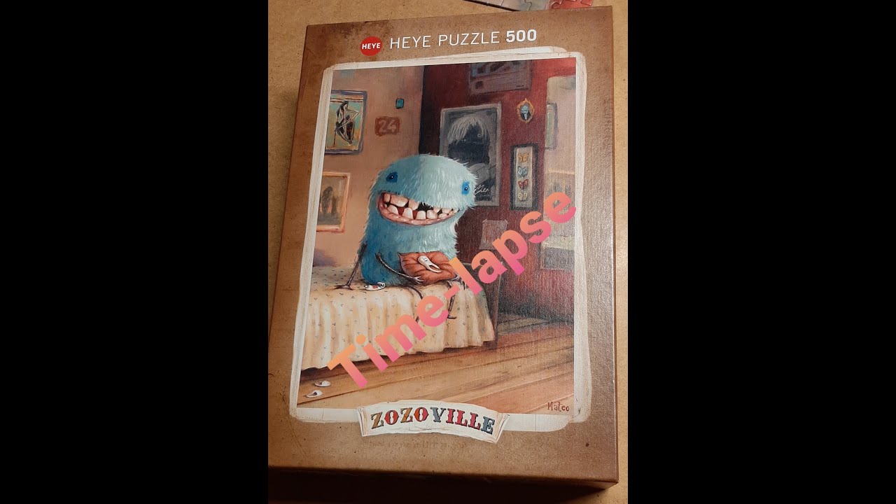 Jigsaw Heye Puzzle Zozo Ville Time-lapse - YouTube