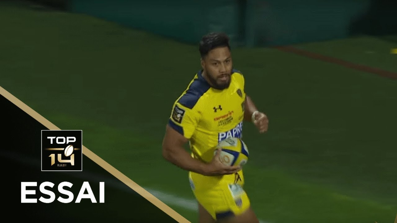 TOP 14 - Essai George MOALA 1 (ASM) - Clermont - Paris - J3 - Saison ...