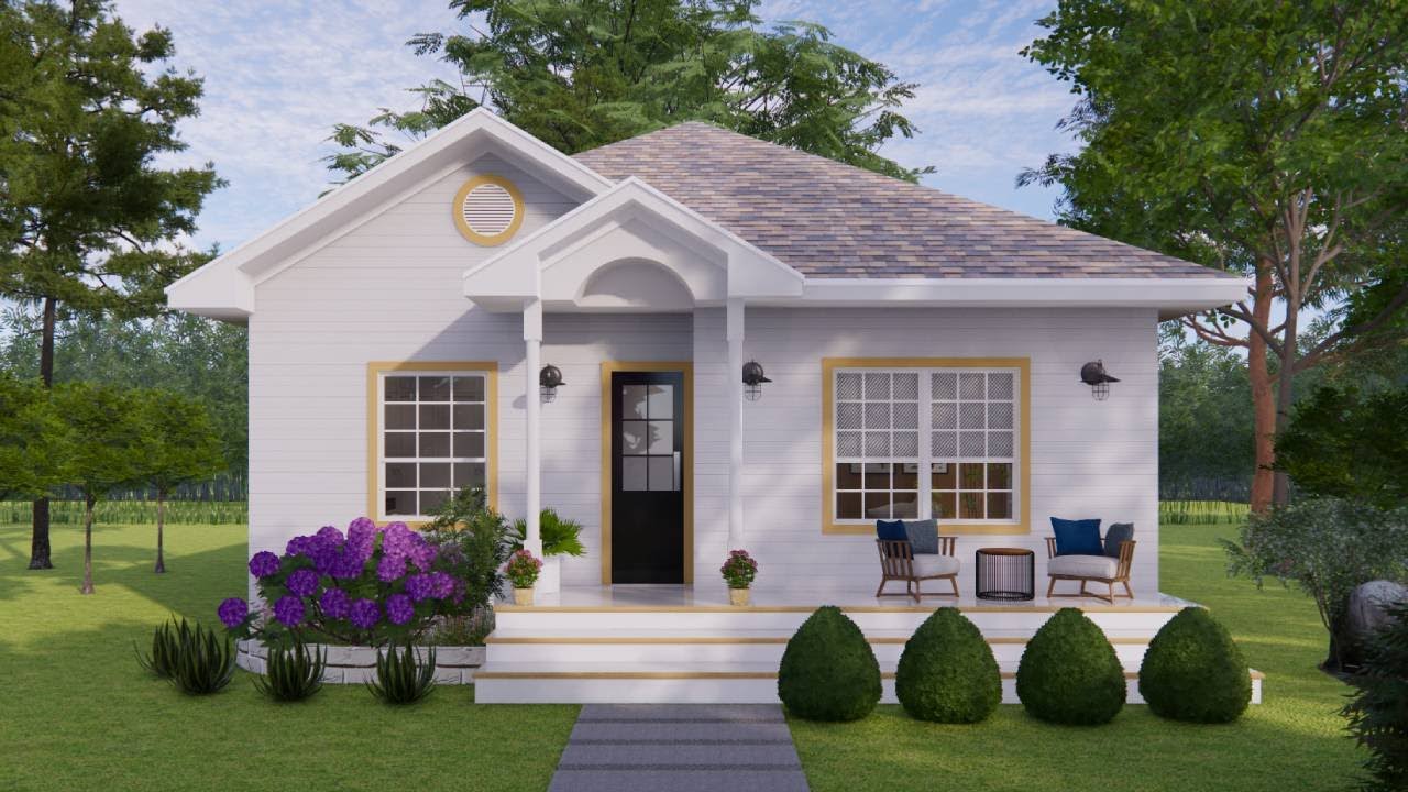 10 x 11 Meters The Elegant Allure of Dream Home | Exploring Tiny House ...
