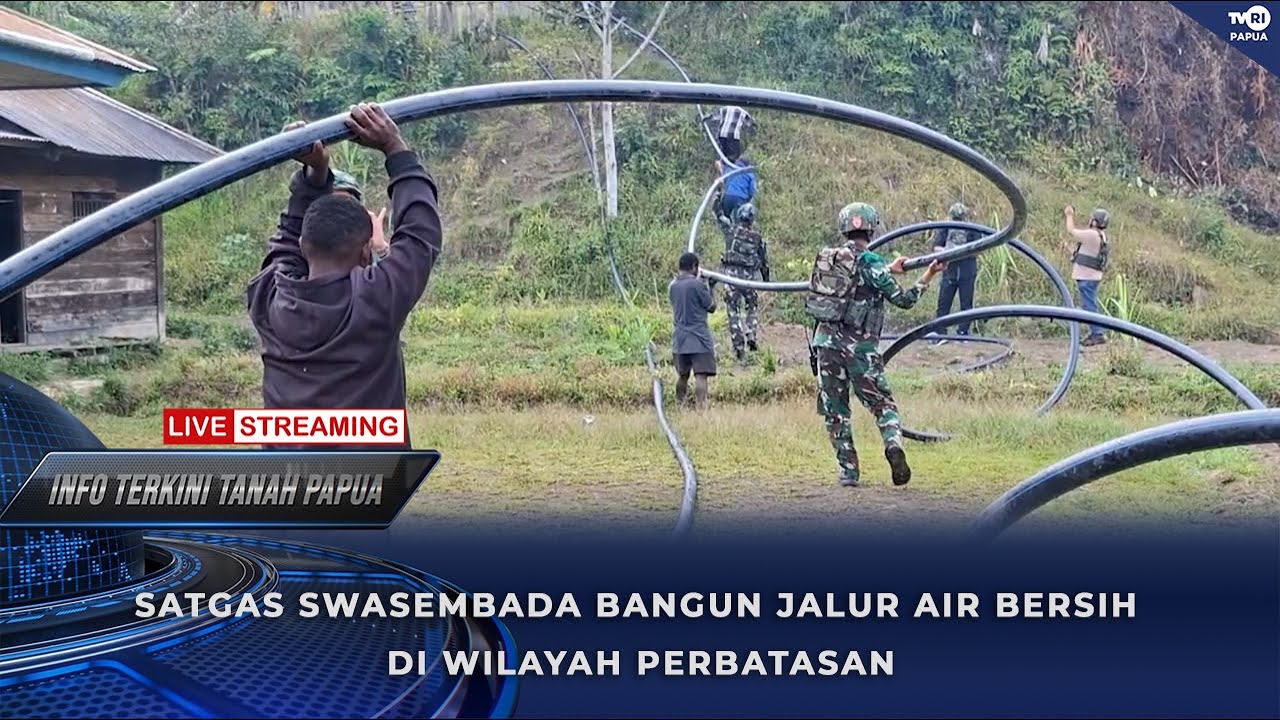 INFO TERKINI - SATGAS SWASEMBADA BANGUN JALUR AIR BERSIH DI WILAYAH ...
