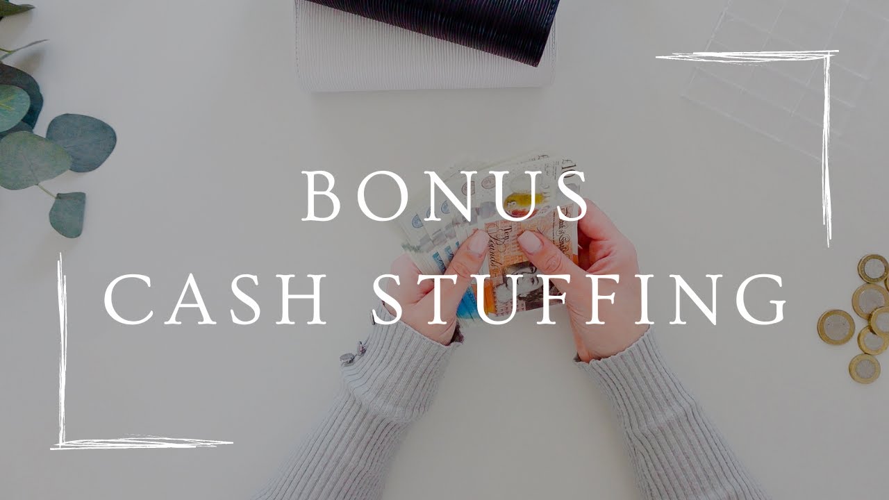 THE MONEY WENT FAR!! BONUS CASH STUFFING £90 | SINKING FUNDS, SAVINGS ...