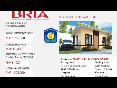 Alecza Unit | Bria Homes Norzagaray Bulacan - YouTube