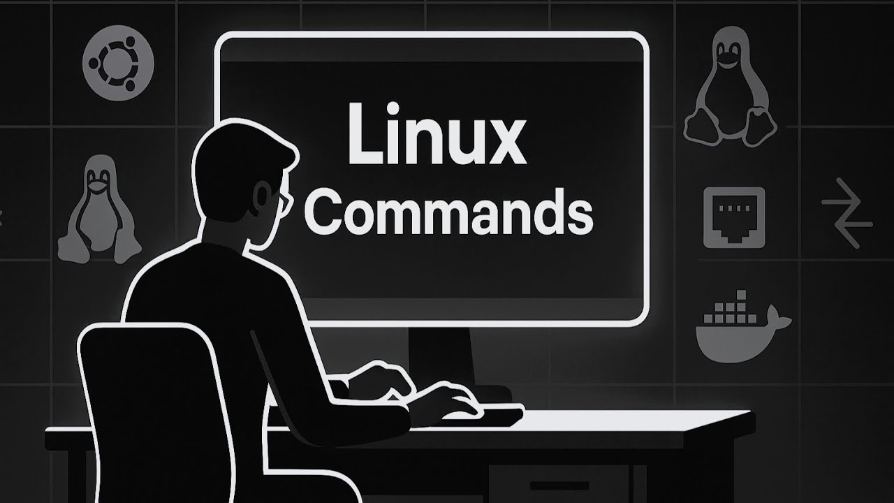 🔥 Linux commands | devops Engineer - YouTube