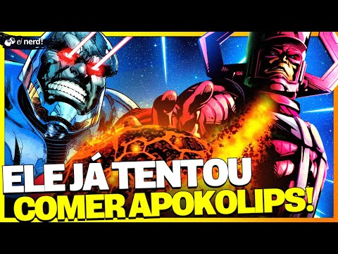 GALACTUS JÁ TENTOU DEVORAR APOKOLIPS E DARKSEID PISTOLOU!