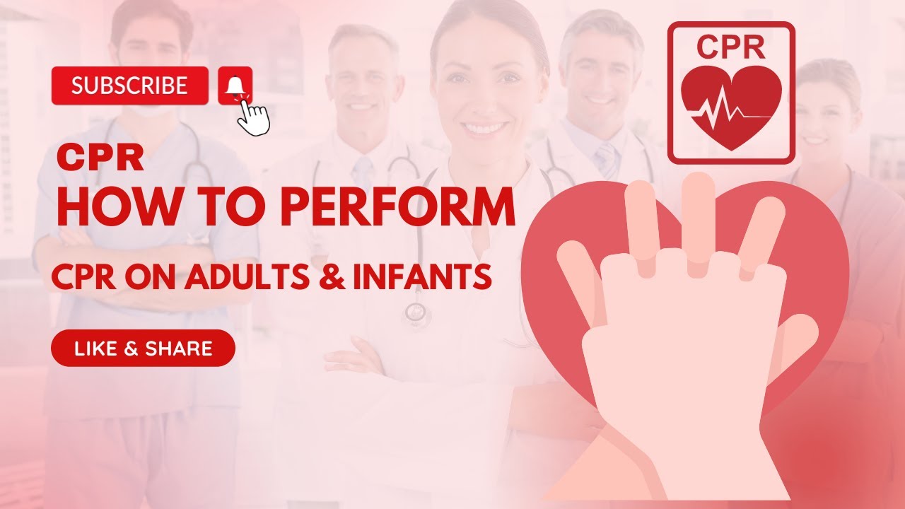 CPR How to Perform CPR on Adults & Infants A Lifesaving Skill Everyone ...