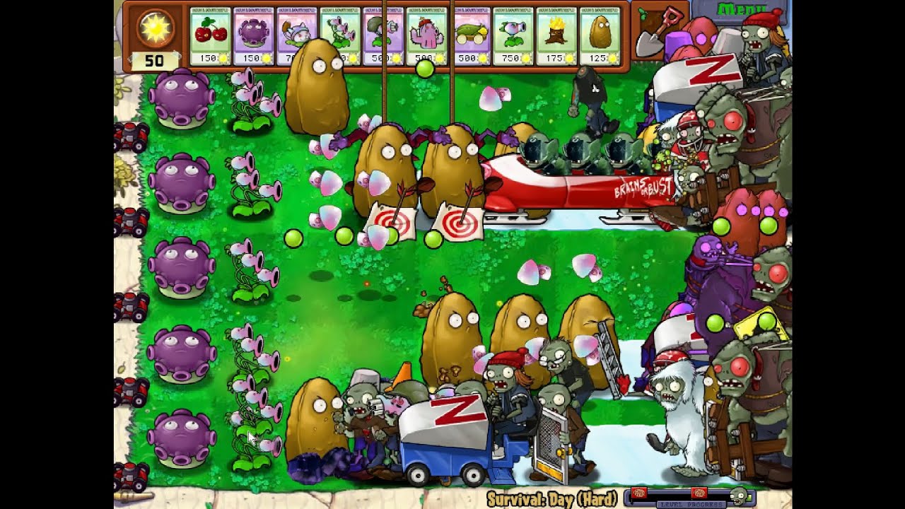 Plants Vs Zombies Hack 99 Super Heavy Plants vs 99 Giga Gargantuar Part ...