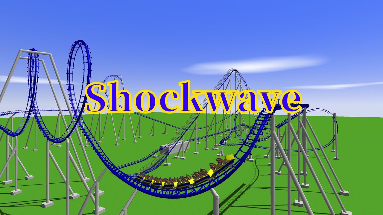 Shockwave in Different Tracks - Ultimate Coaster 2 S/E14 - YouTube