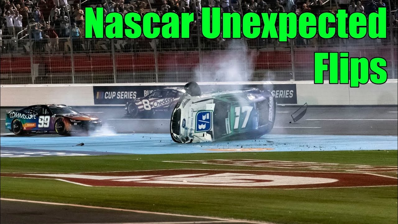 Nascar Unexpected Flips - YouTube