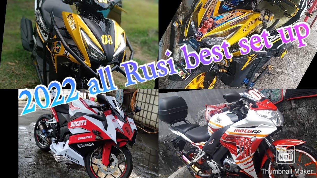 all kinds of Rusi best set up 2022. - YouTube