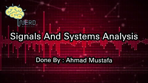 SIGNALS AND SYSTEMS - YouTube