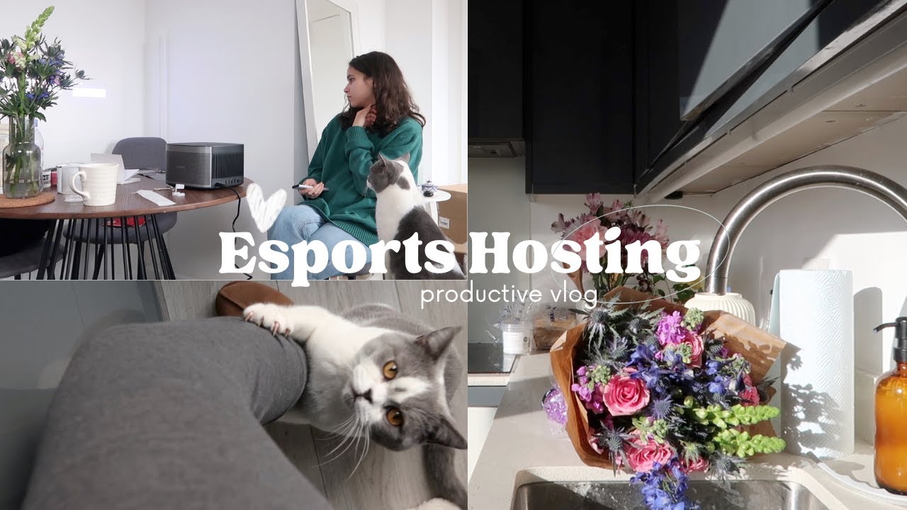 ESPORTS HOSTING VLOG, xgimi horizon unboxing+12 hour work days - YouTube
