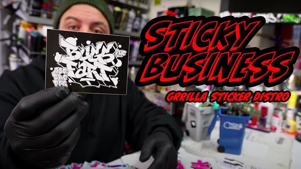 STICKY BUSINESS (Sticker Distro) - YouTube