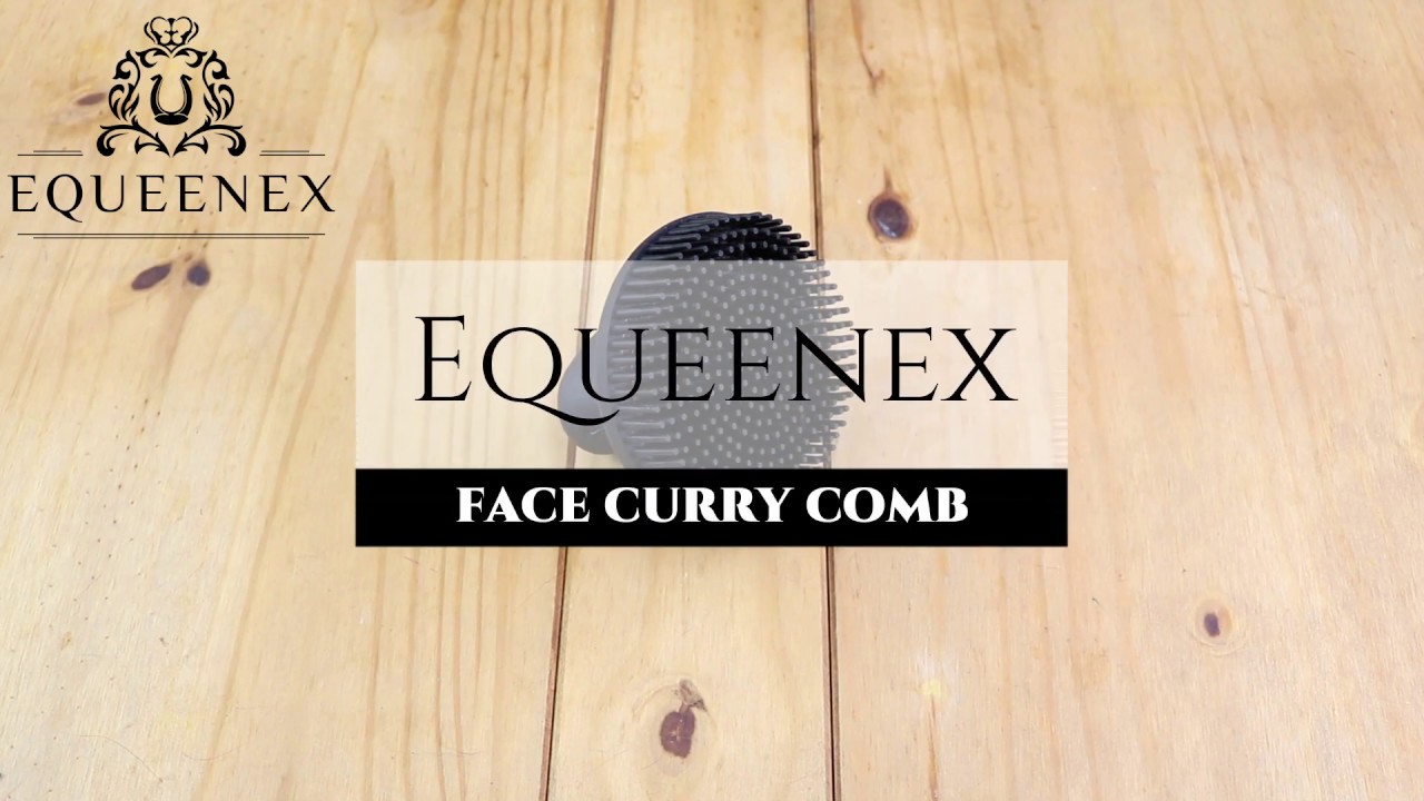 Equeenex - Face Curry Comb - YouTube