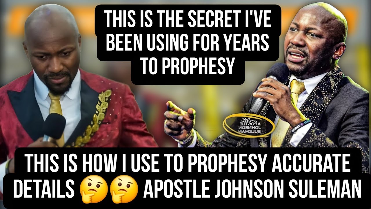 THIS IS HOW I USE TO PROPHESY ACCURATE DETAILS - PROPHETIC BREAKDOWN # ...