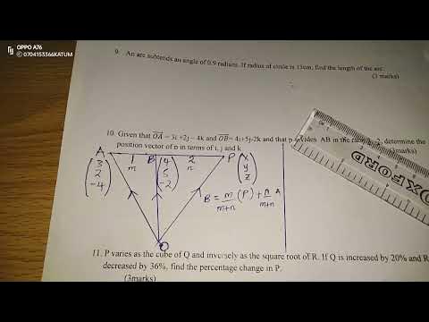 RATIO THEOREM: EXTERNAL DIVISION OF A LINE. VECTOR 2 - YouTube