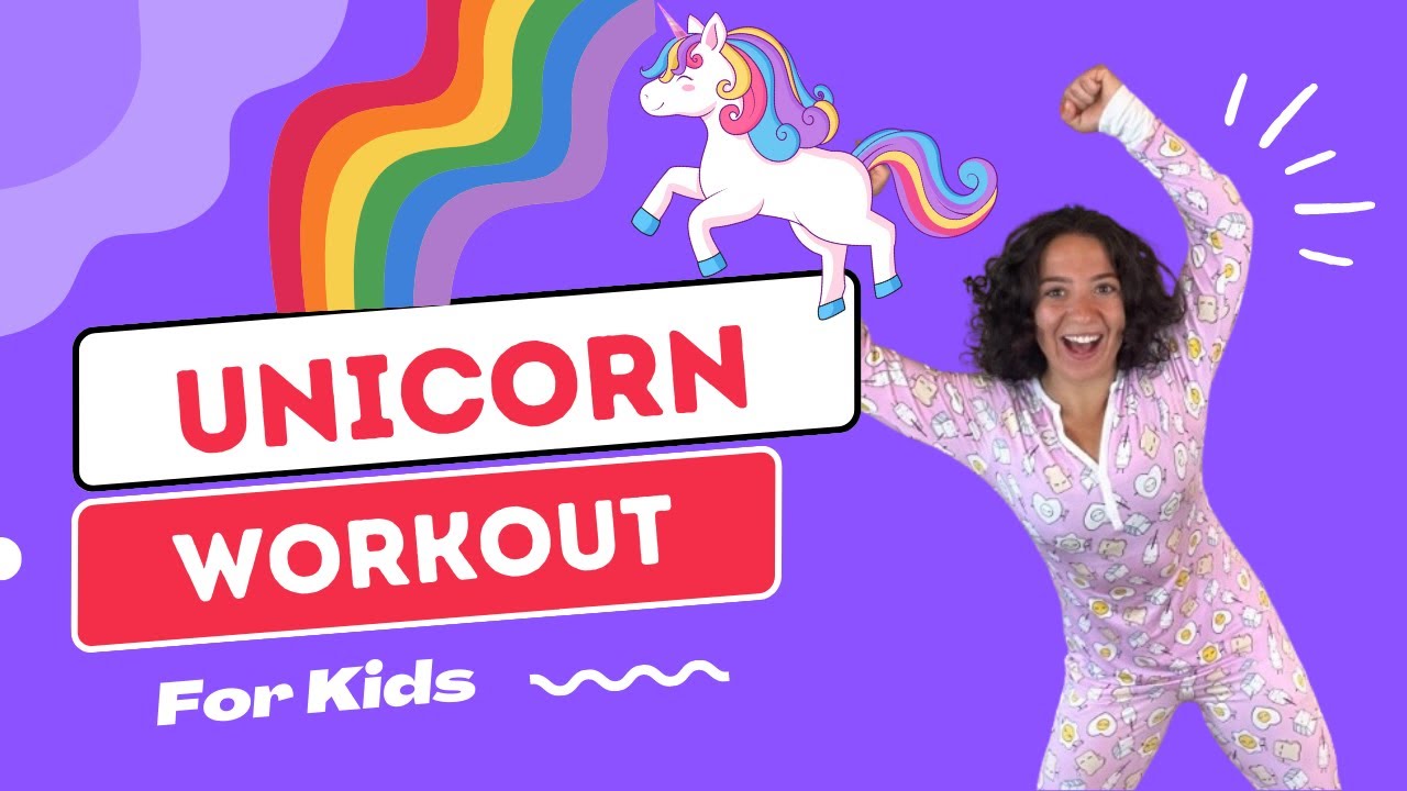 Rainbow Unicorn Mission - Workout Video for Kids! - YouTube