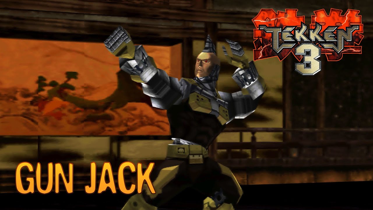 Tekken 3 Arcade Mode - Gun Jack 4K - YouTube