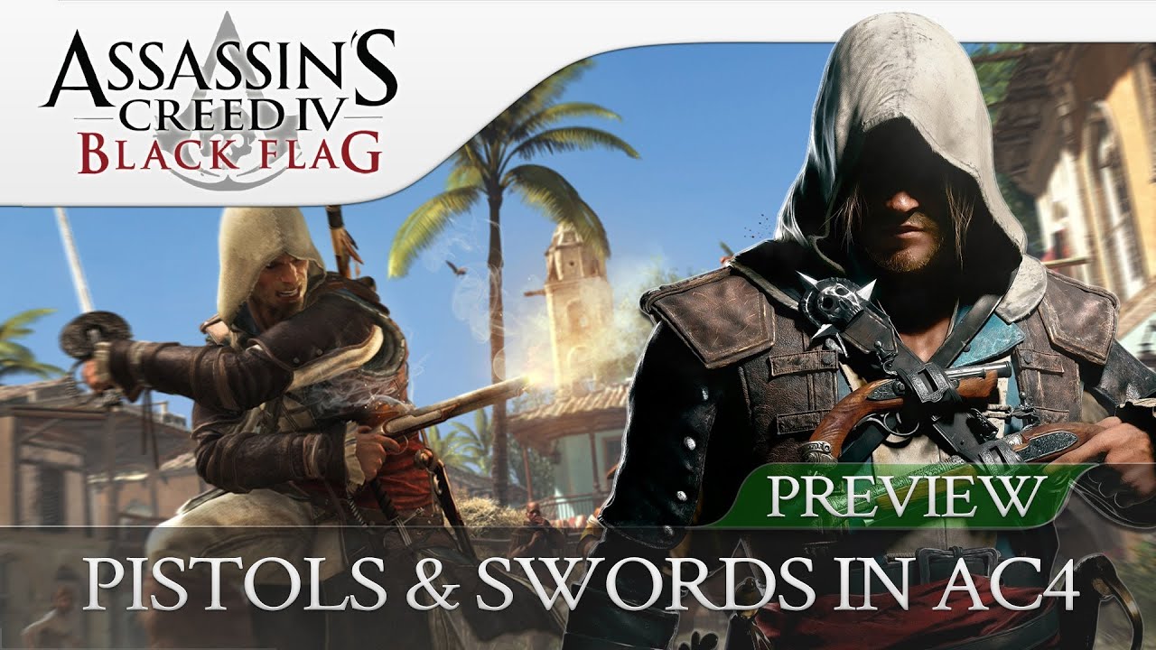 Assassins Creed 4 Black Flag Edwards Pistols And Swords Unlocks Revealed Youtube