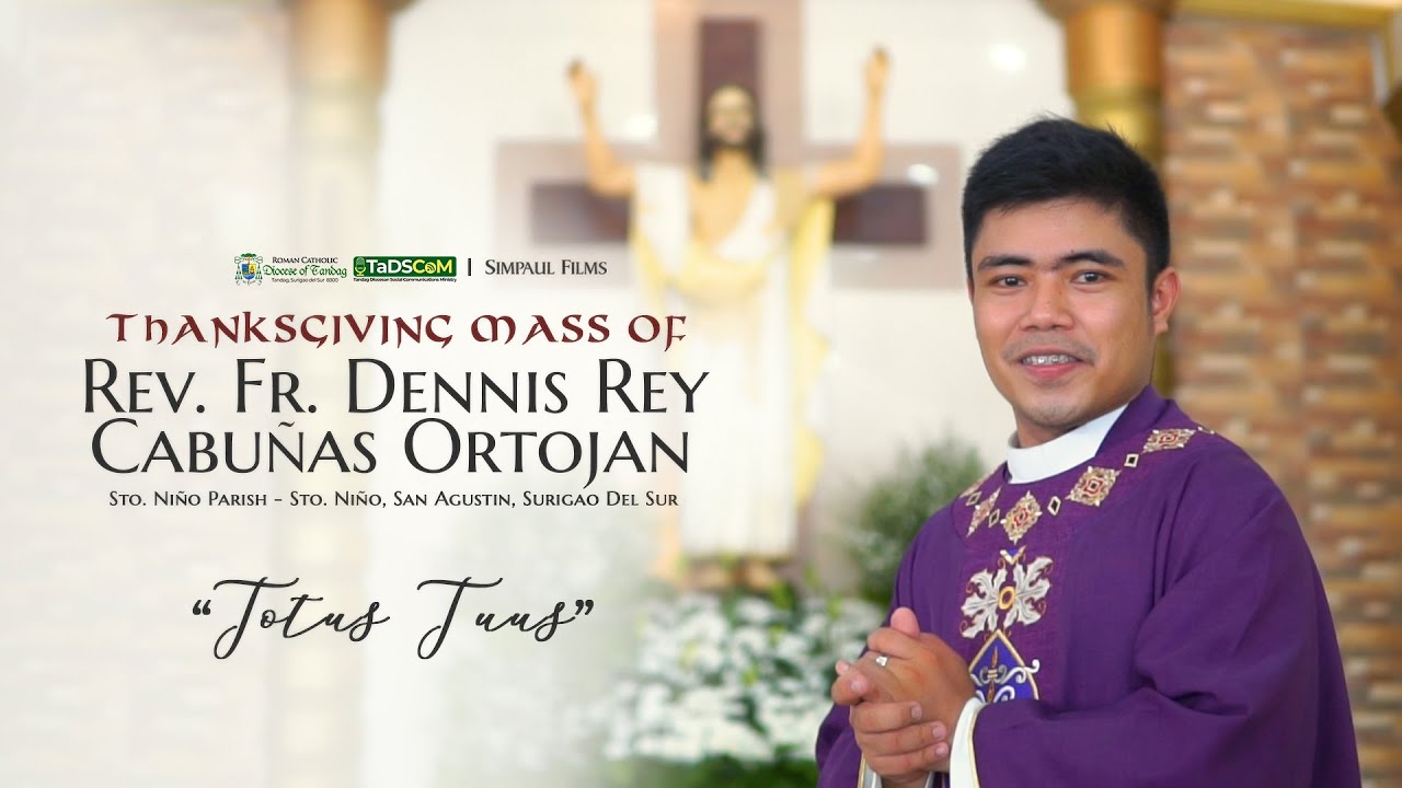 Totus Tuus. I am totally Yours and all that I have is Yours ...