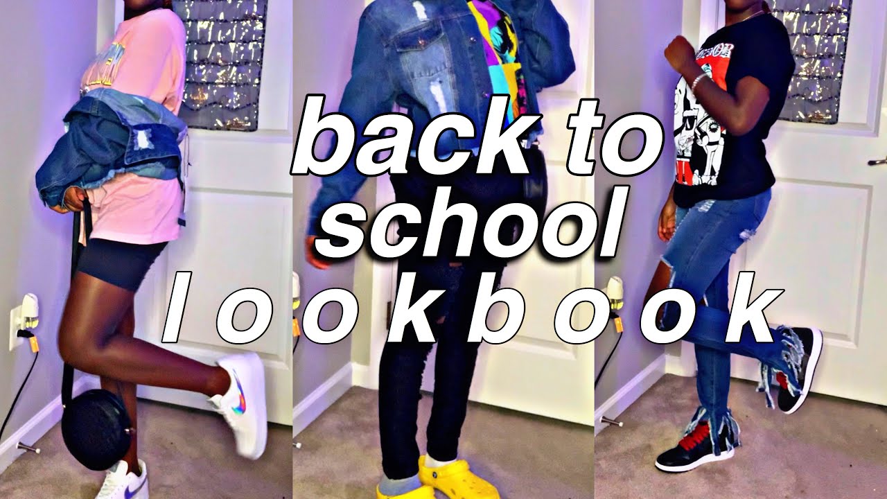 BACK TO SCHOOL LOOK BOOK - YouTube