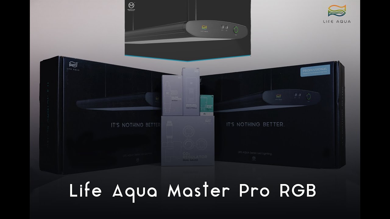 Maxlite Life Aqua Master Pro -Kutu Açılım - YouTube