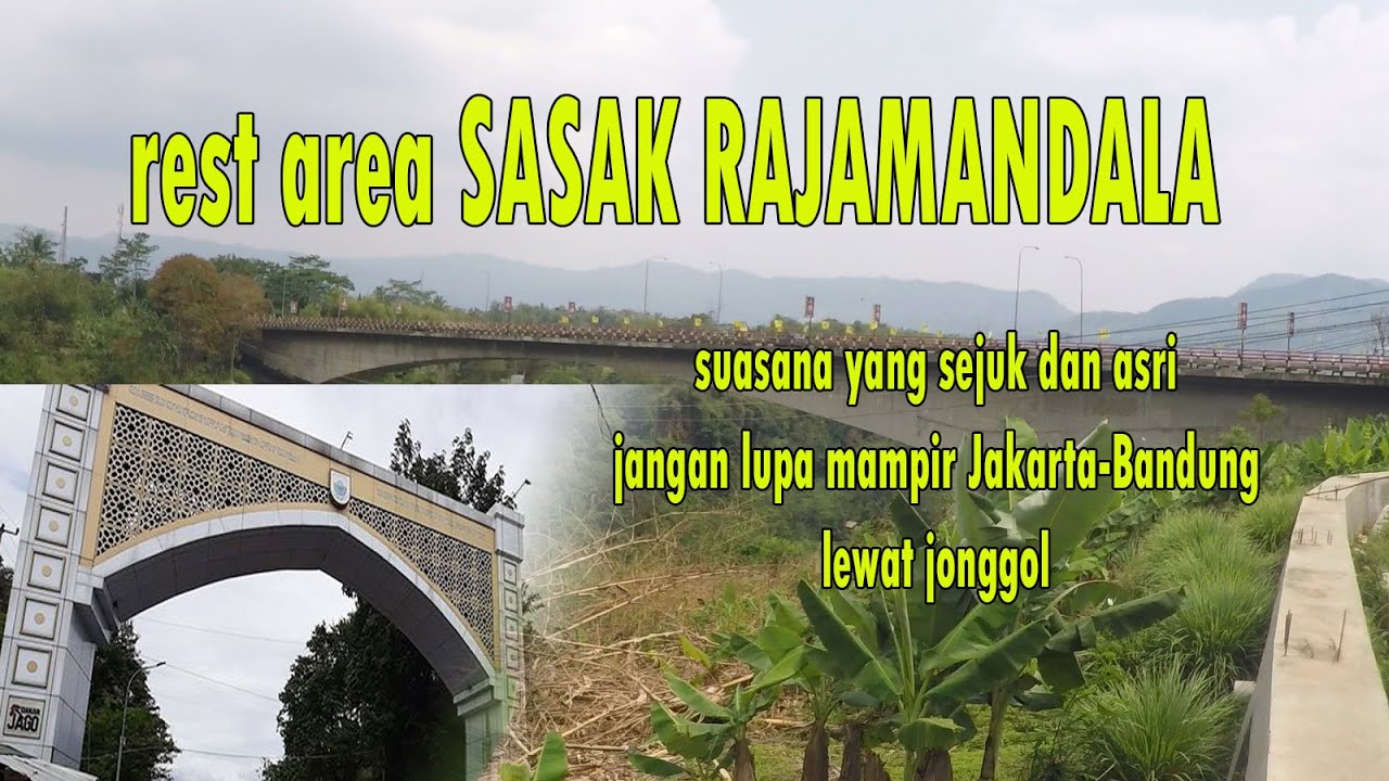 rest area sasak rajamandala asri,sejuk rekomen buat santai sejenak ...