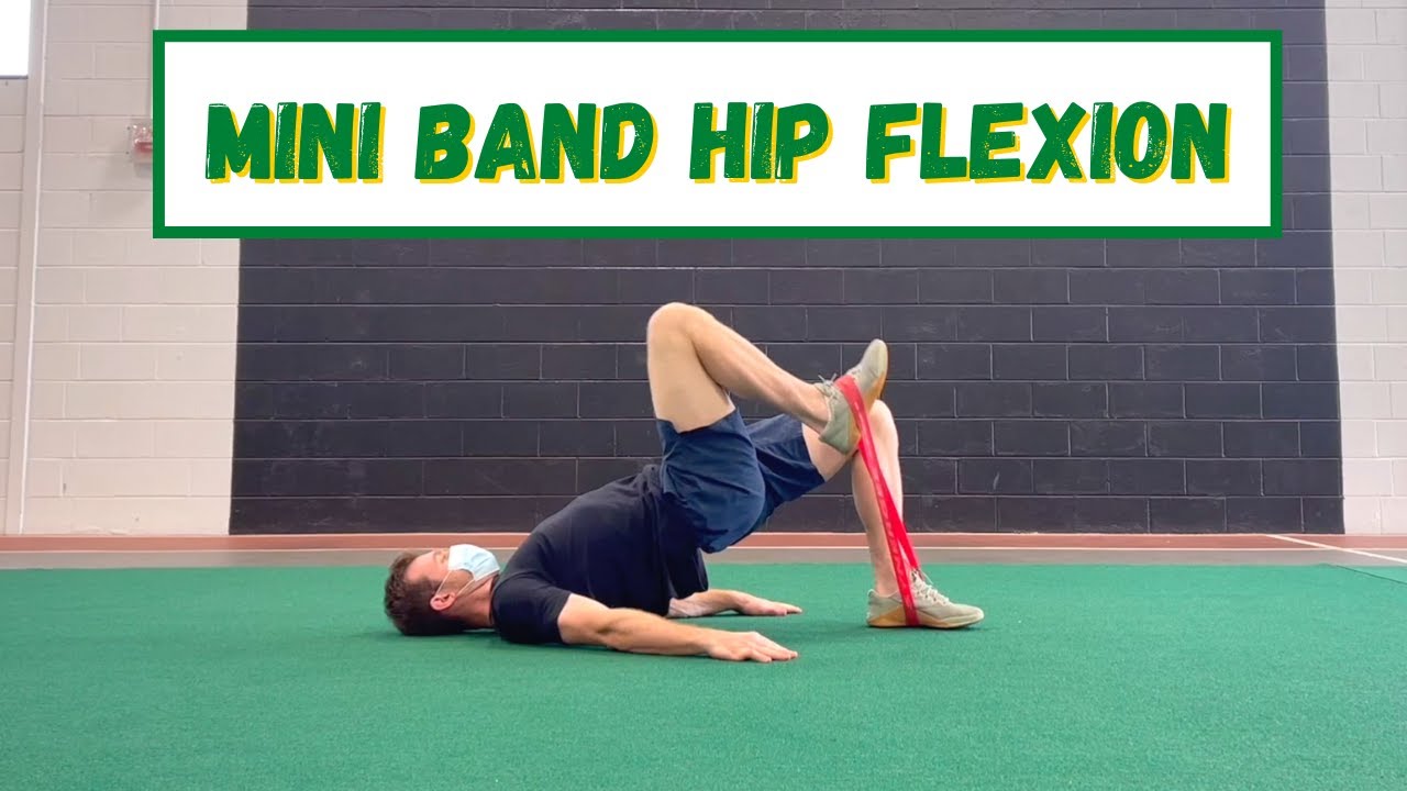 Mini Band Hip Flexion for Skateboarders! - YouTube