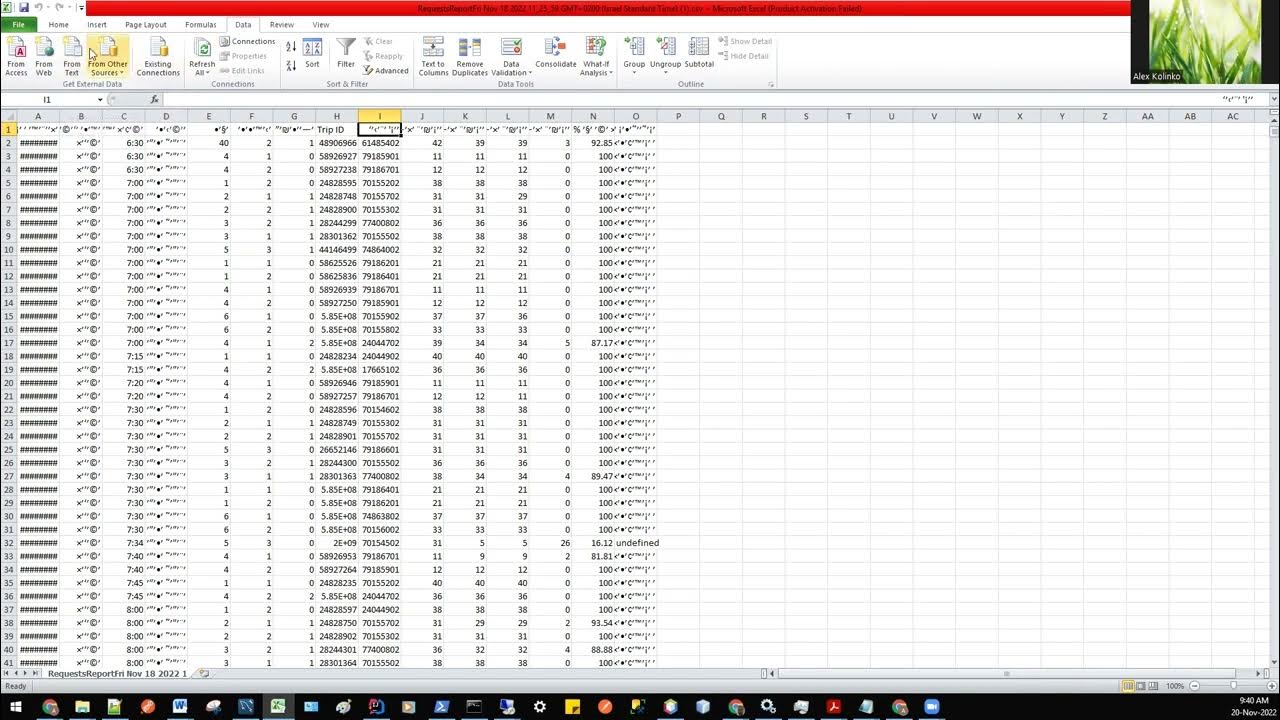 When I open the CSV file in Excel, it looks gibberish. How do I fix this? - YouTube