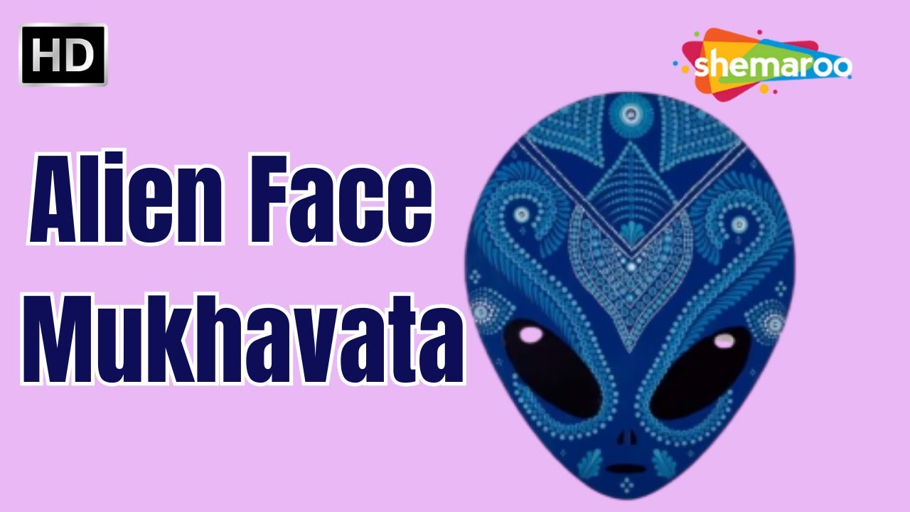 Alien Face Mukhavata | Dot Painting | Monika Baldwa | DIY Techniques ...