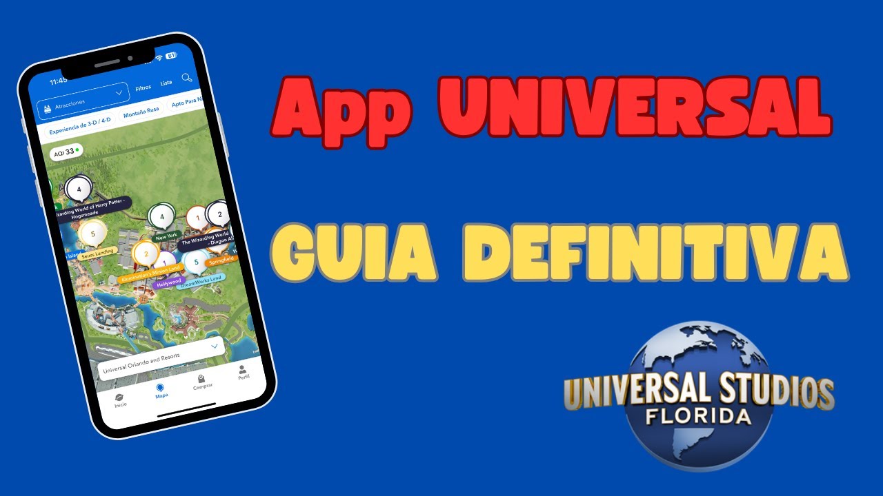 Cómo usar la app de Universal Orlando (¡guía completa 2025!) - YouTube