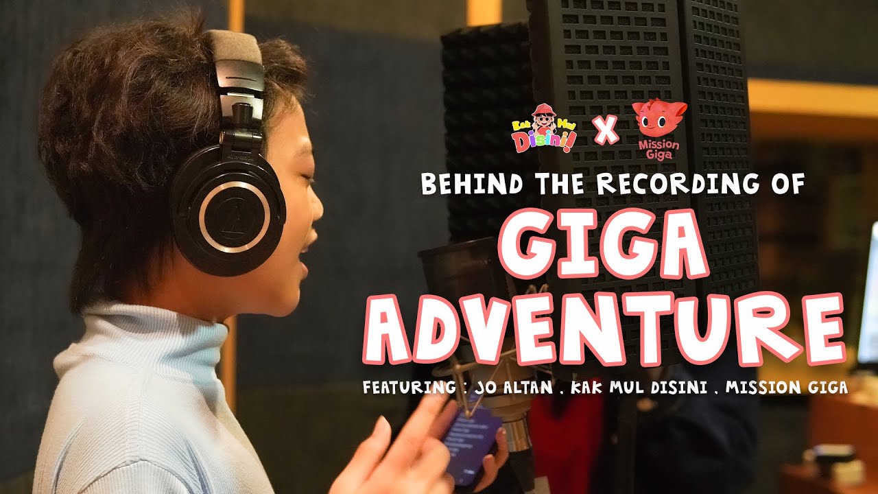 Giga Adventure (English Ver.) - Behind The Recording - YouTube
