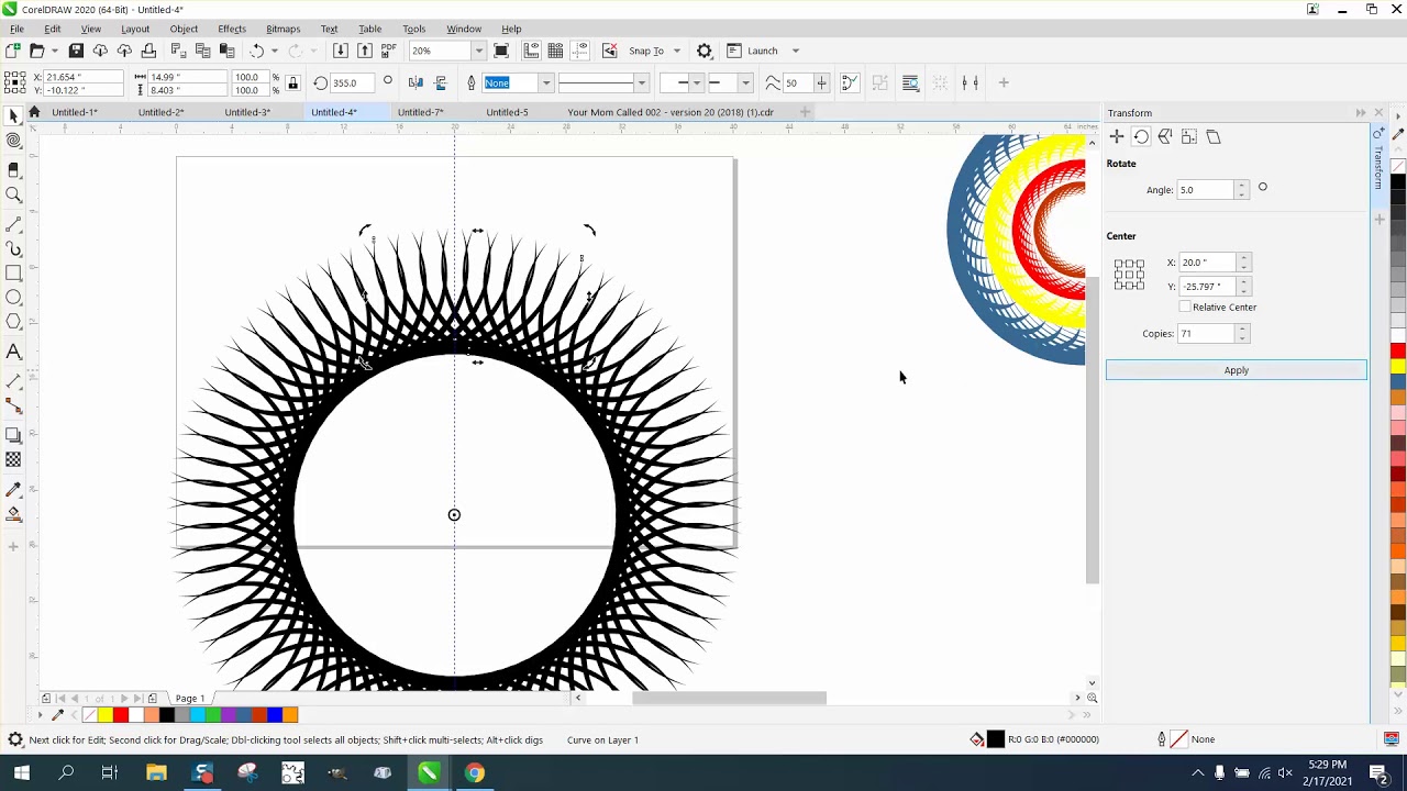 Corel Draw Tips & Tricks Make this cool object WOW - YouTube