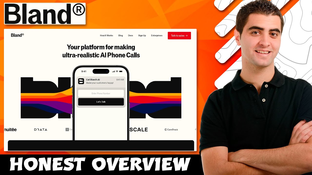 Bland Ai Ultra Realistic AI Phone Calls - Honest Review (Overview 2025) - YouTube