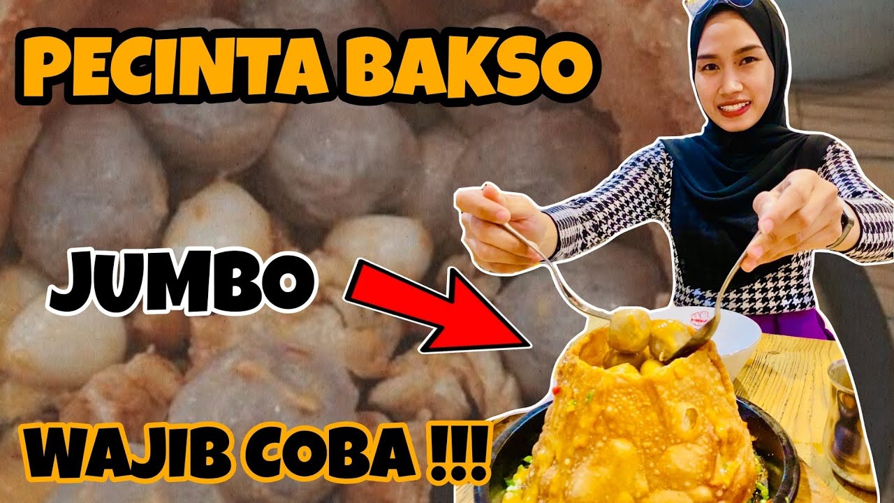 BAKSO LAVA JUMBO SEMARANG, BAKSO AGUNG SEMARANG !!! GEDE GILA !!! - YouTube