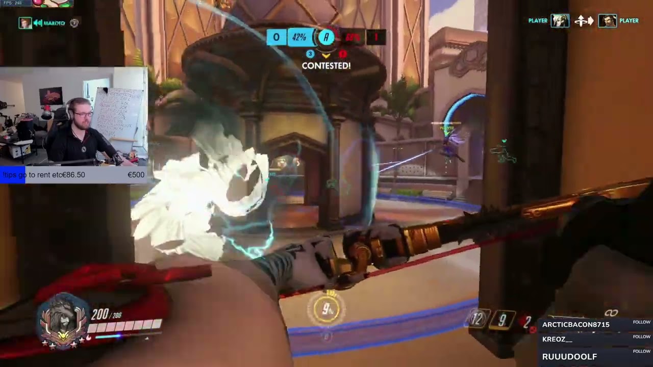 ARRGE HANZO GAMEPLAY OVERWACTH SEASON 35 - YouTube