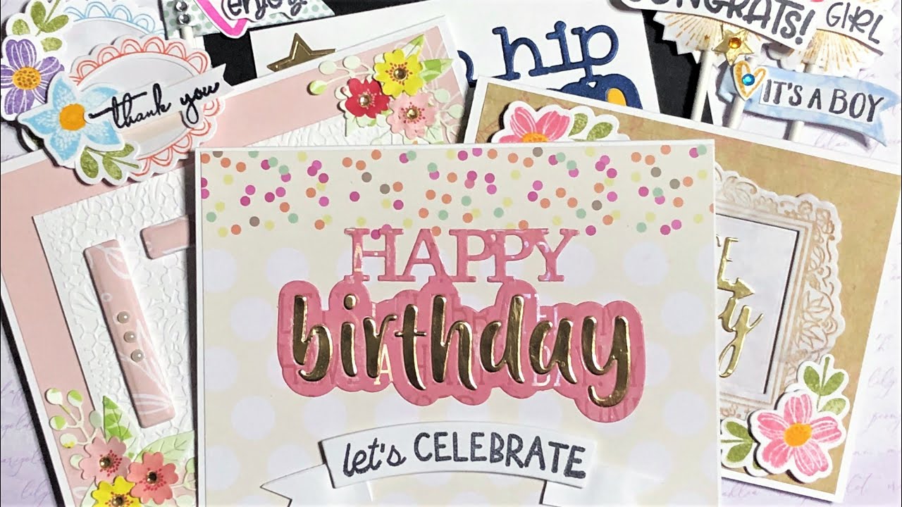 Diamond Press NEW dies and stamps with LOTS of samples - Giveaway ...