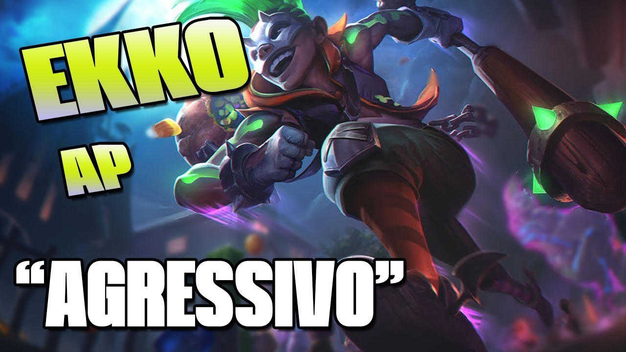 EKKO TOP AP FULL LEAGUE OF LEGENDS GAMEPLAY 2019 PT-BR - YouTube