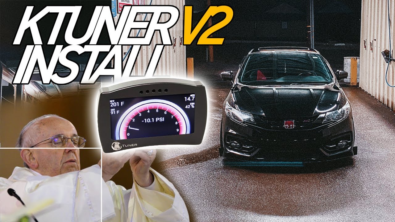 KTUNER V2 Install - 9TH Gen Civic Si - YouTube