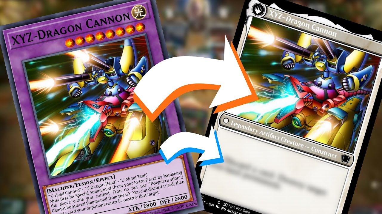 What if Yugioh Cards Were In Magic the Gathering | XYZ Union into mtg ...