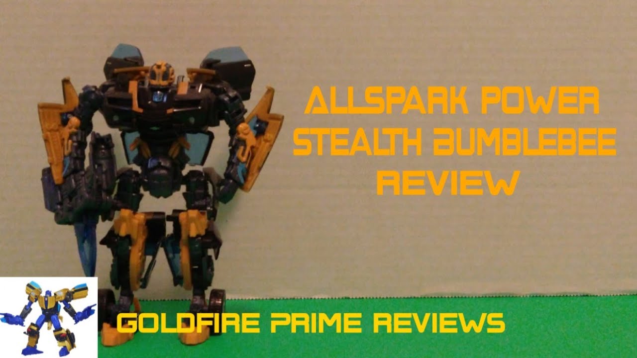 Transformers allspark power: stealth Bumblebee review - YouTube