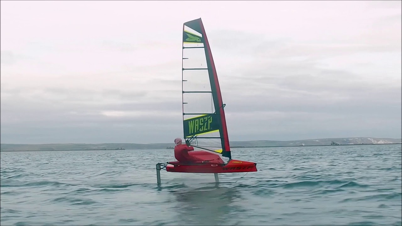 FAST Foiling Waszp - YouTube