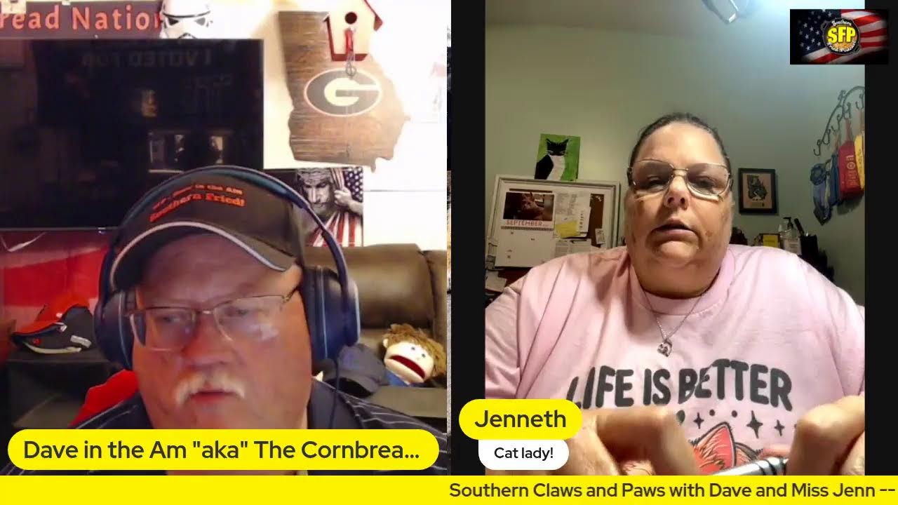 Southern Claws and Paws with Miss Jenneth & the Cornbread Man - YouTube