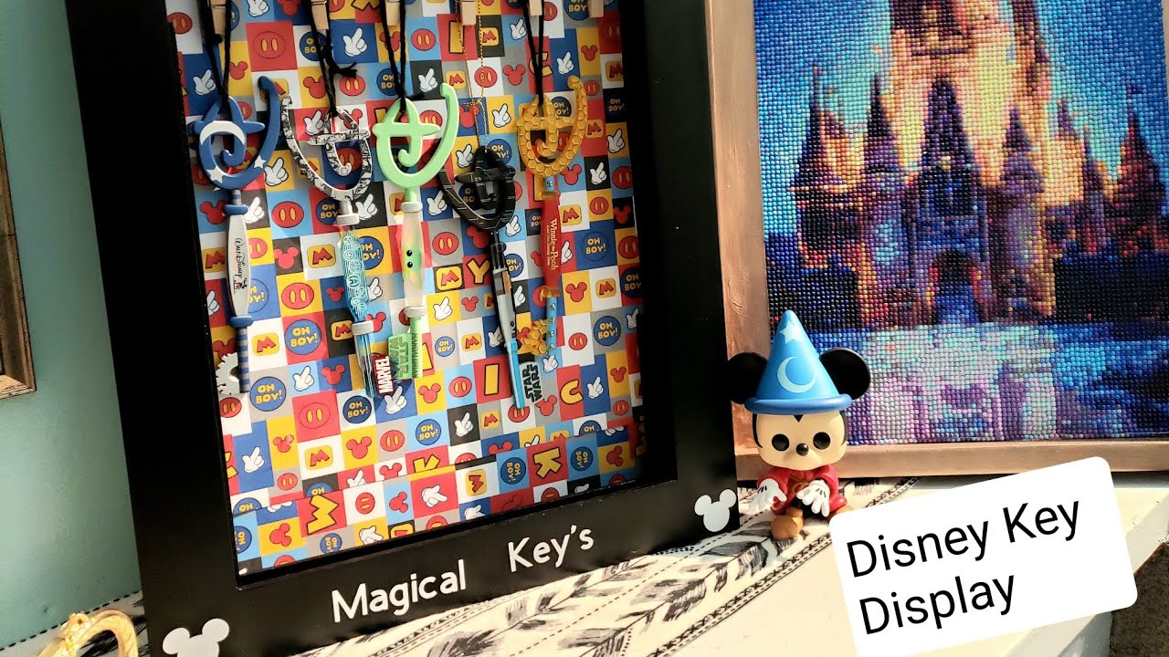 Disney Key Display DIY - YouTube