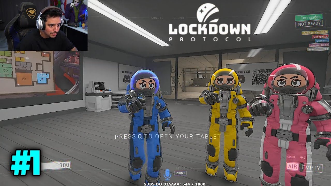 CORINGA JOGANDO LOCKDOWN Protocol #1 - YouTube