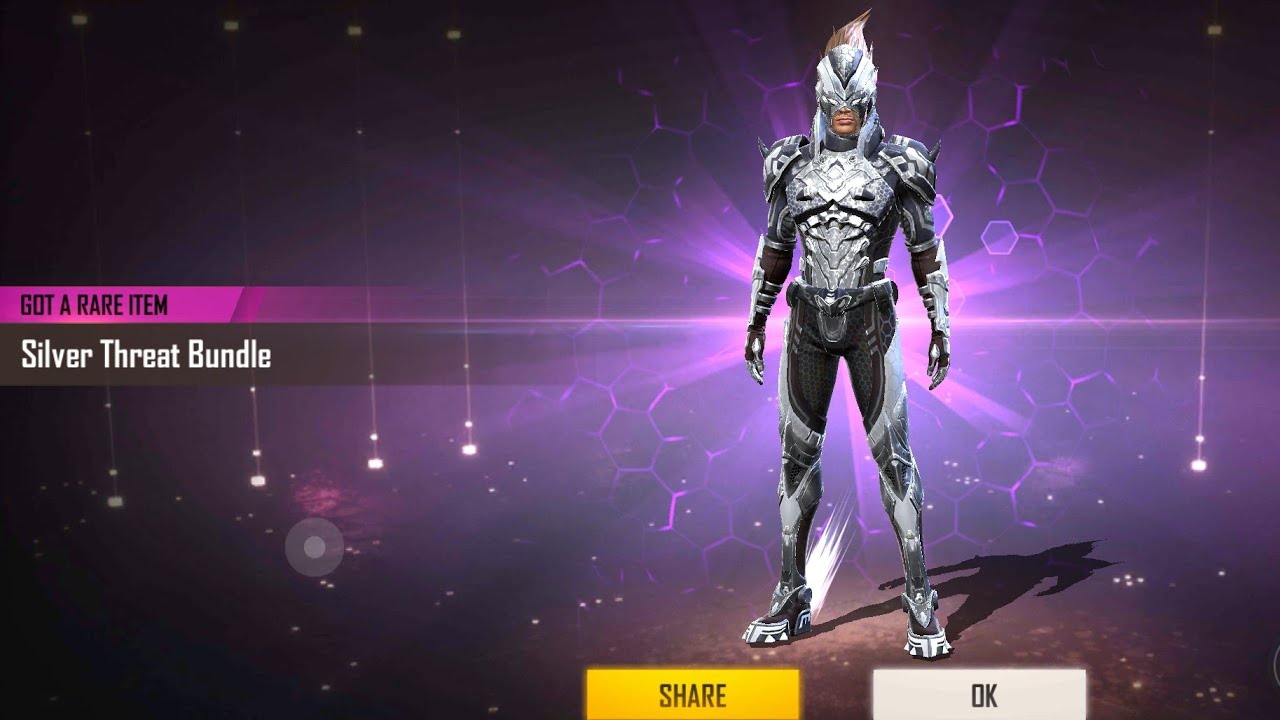 Free Fire New Topup Event || Silver Threat Bundle || Garena Free Fire ...