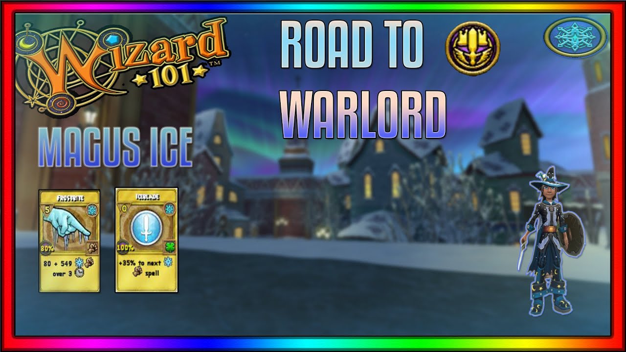Wizard101: MAGUS Ice (Road To Warlord 2) - YouTube