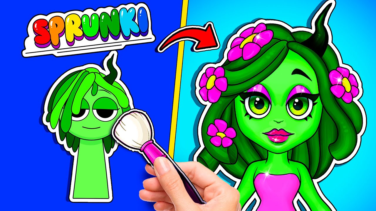 INCREDIBOX SPRUNKI: Vineria Glow UP! Makeup + Skincare Blind Bag ...