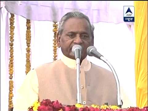 Kalyan Singh turns emotional while delivering his speech - YouTube