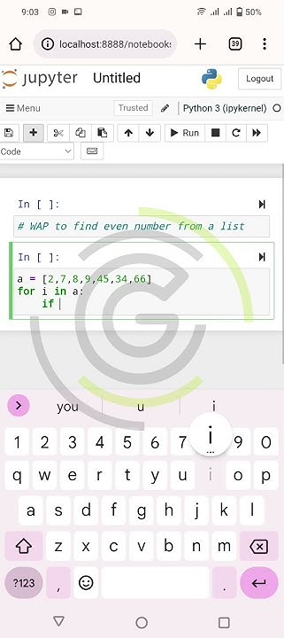 Write A Program To Find Even Number From List Using Python Pythonprogramming Python Youtube